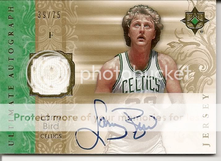Update on Larry Bird Auto Collection - Blowout Cards Forums